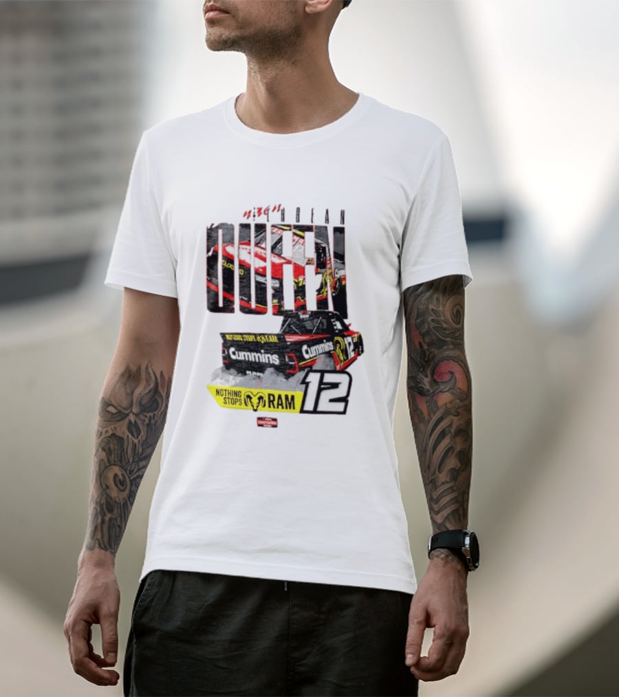 Kaulig Racing Brenden Queen Nothing Stops RAM Cummins 12 NASCAR T-Shirt