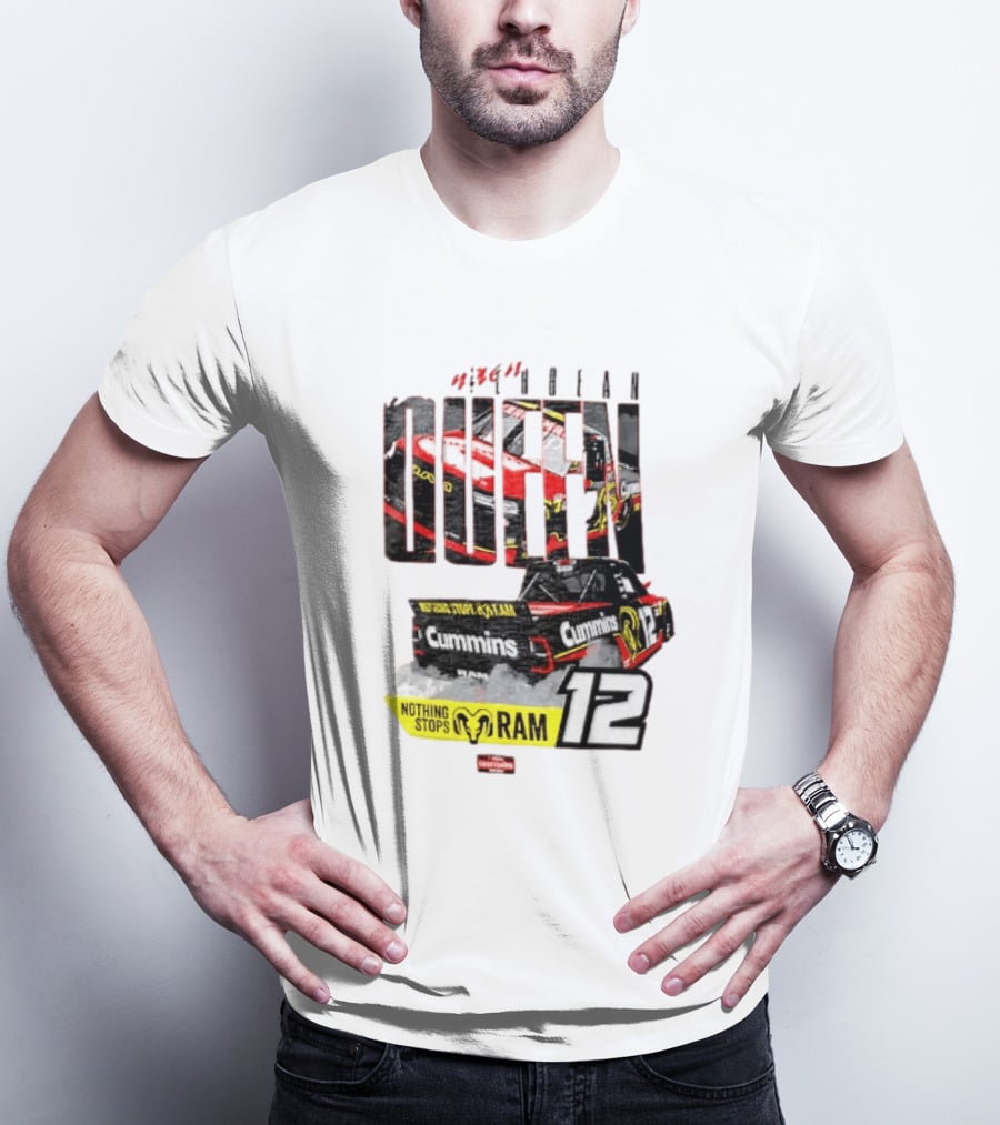 Kaulig Racing Brenden Queen Nothing Stops RAM Cummins 12 NASCAR T-Shirt