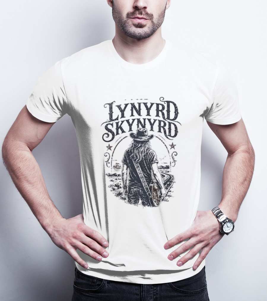Lynyrd Skynyrd Southern Roads Free Soul Vintage Style Cowboy T-Shirt