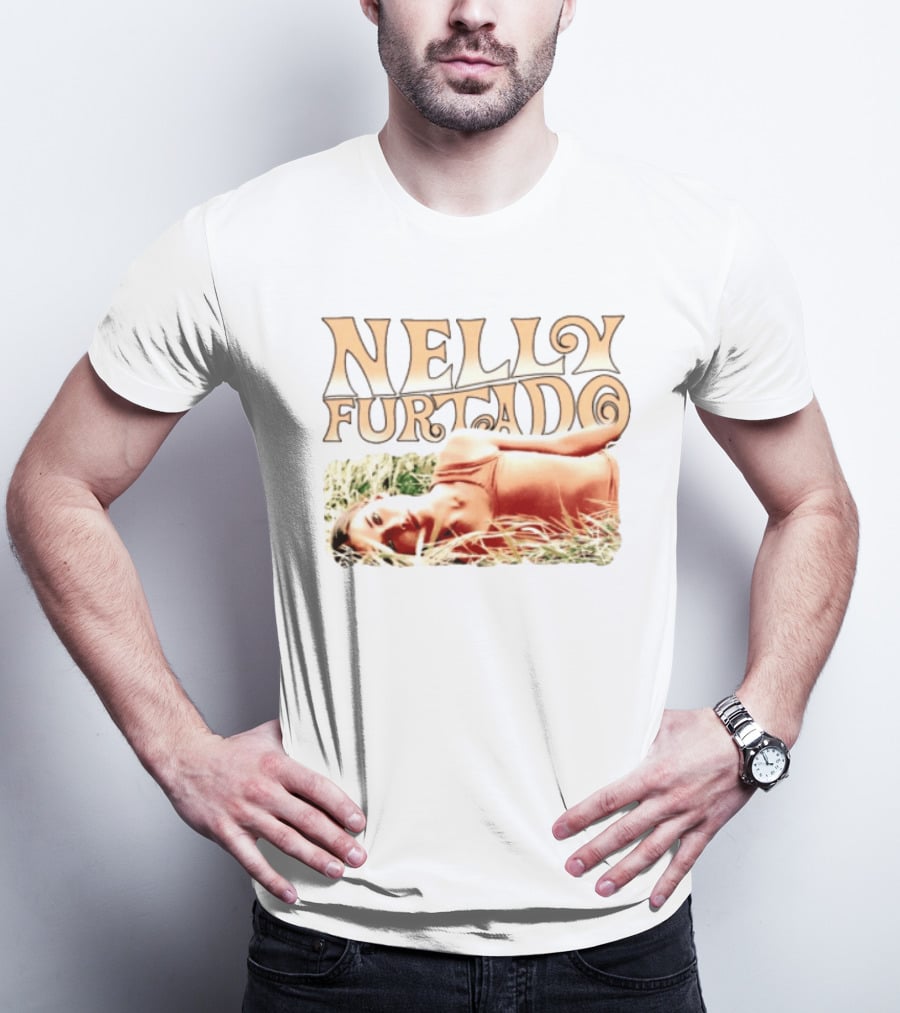 Nelly Furtado Woah Nelly Album Cover Image T-Shirt