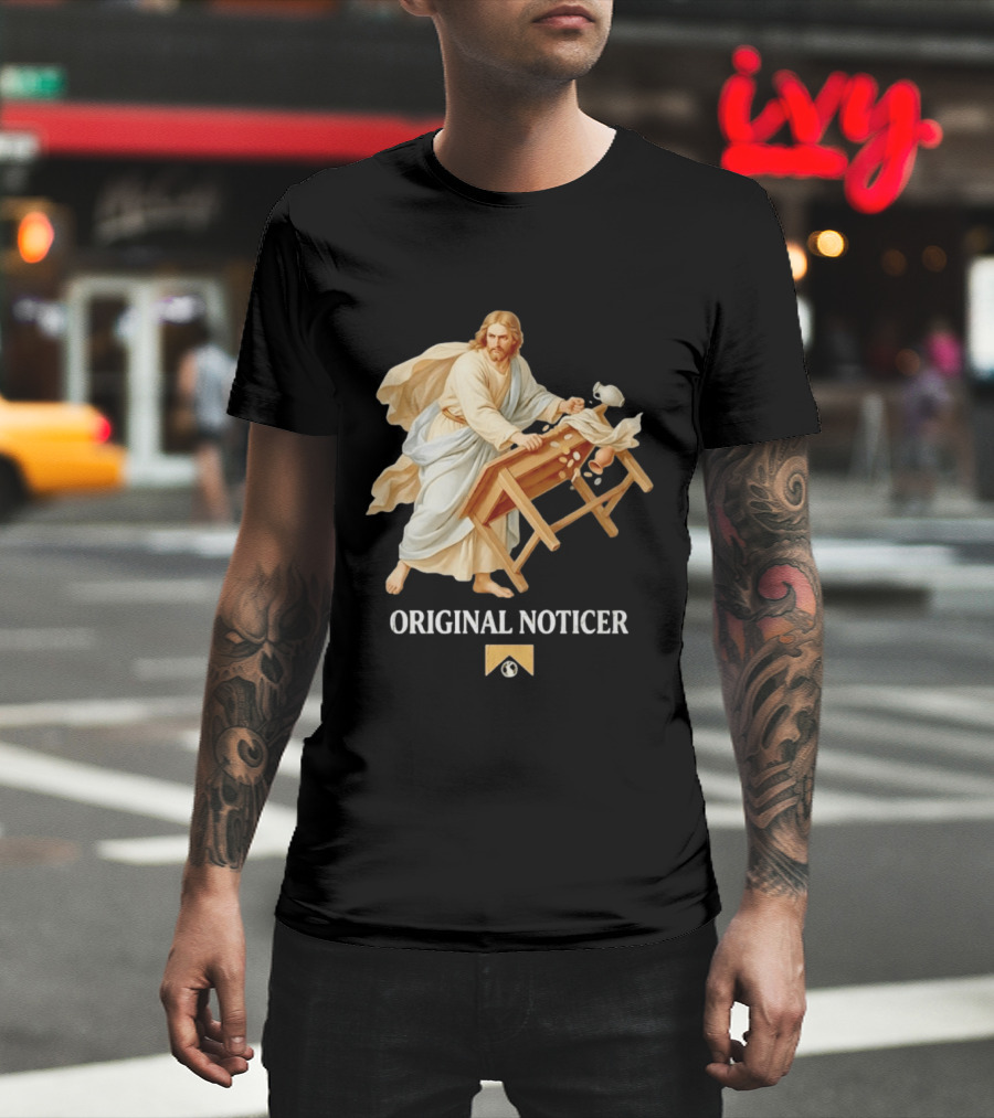 Jesus Christ Original Noticer Temple Cleansing Visual T-Shirt