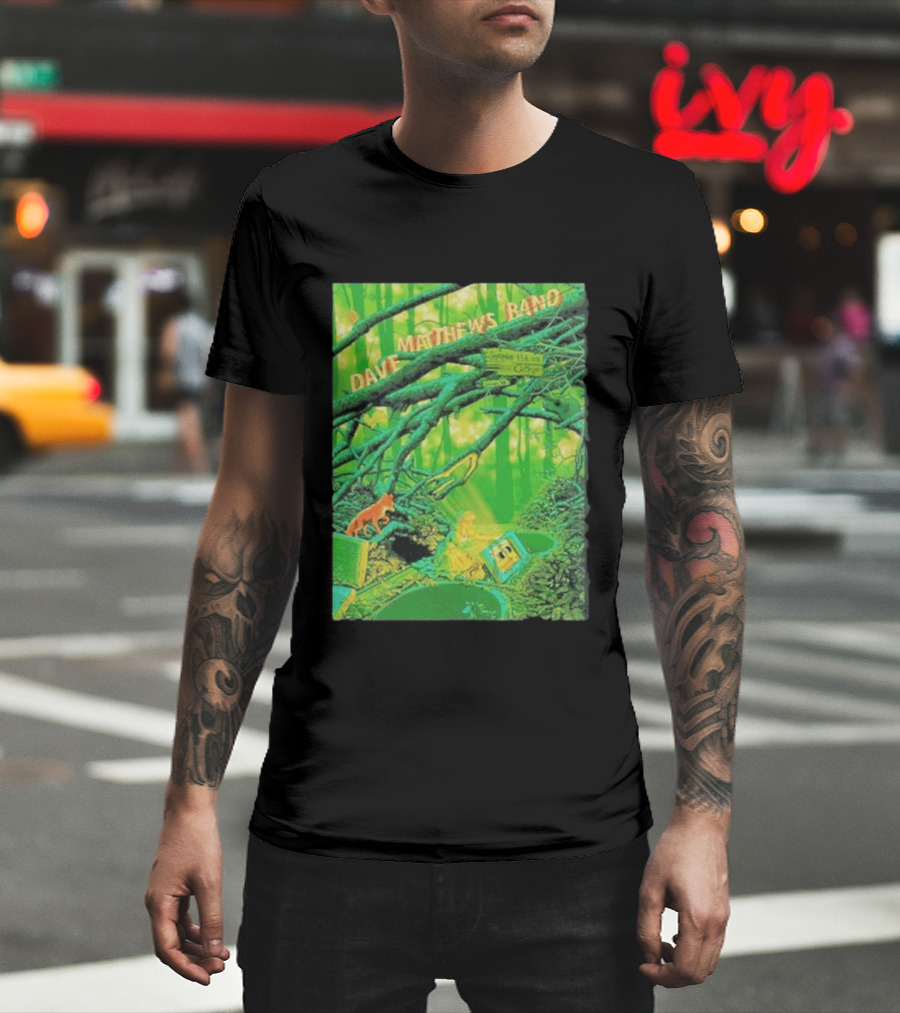 Dave Matthews Band George WA September 4 5 6 2026 At The Gorge Forest Scene T-Shirt