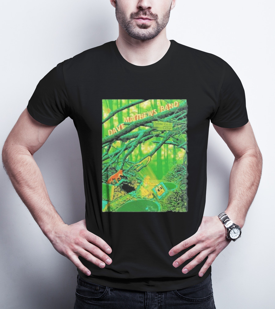 Dave Matthews Band George WA September 4 5 6 2026 At The Gorge Forest Scene T-Shirt