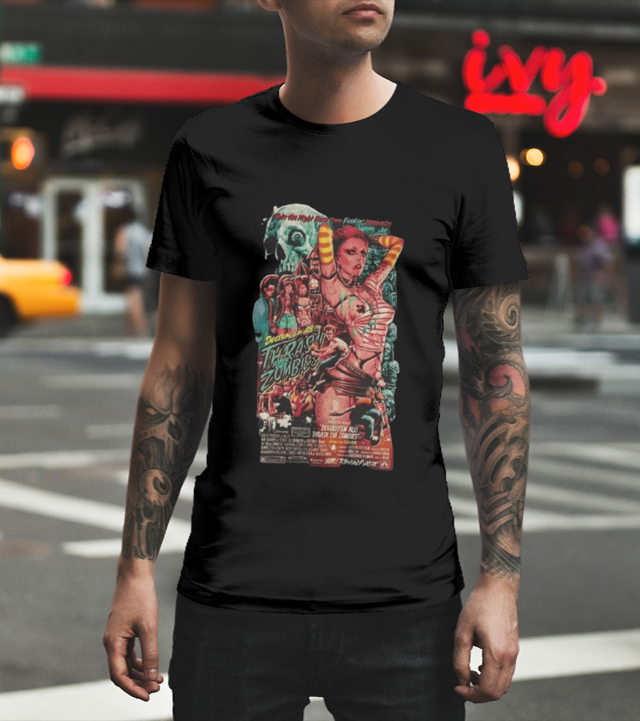 Destroy’em All! Thrash The Zombies T-Shirt