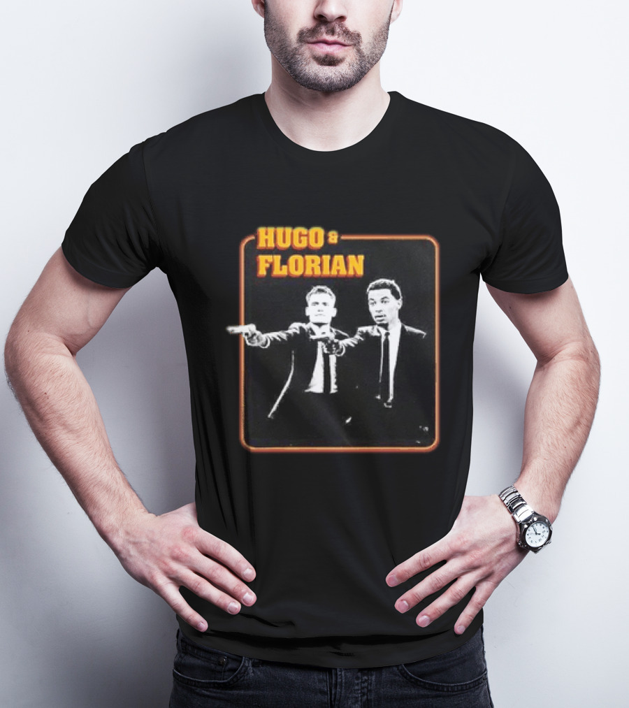 Hugo Ekitike Florian Wirtz Pulp Fiction Style Liverpool Fan T-Shirt