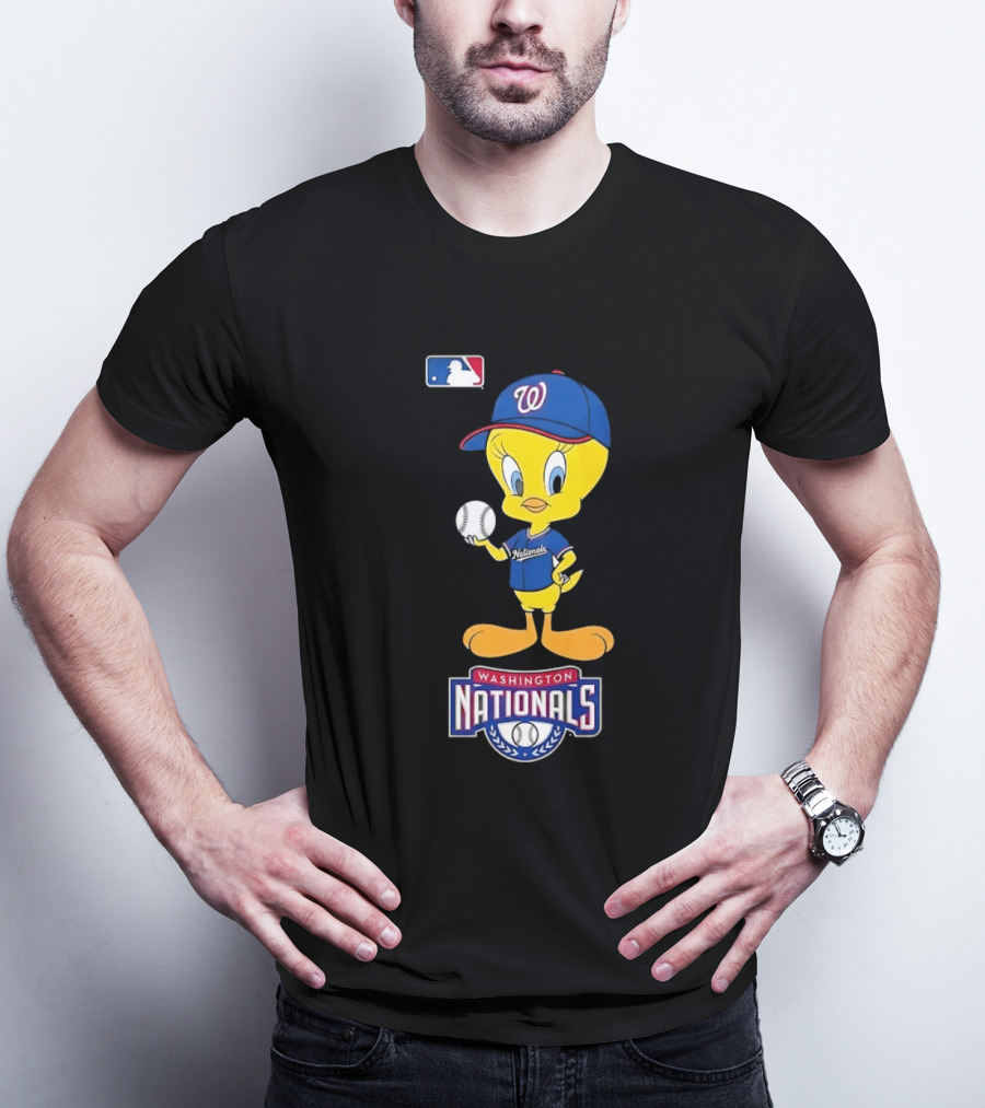 Washington Nationals Tweety Bird Baseball MLB T-Shirt