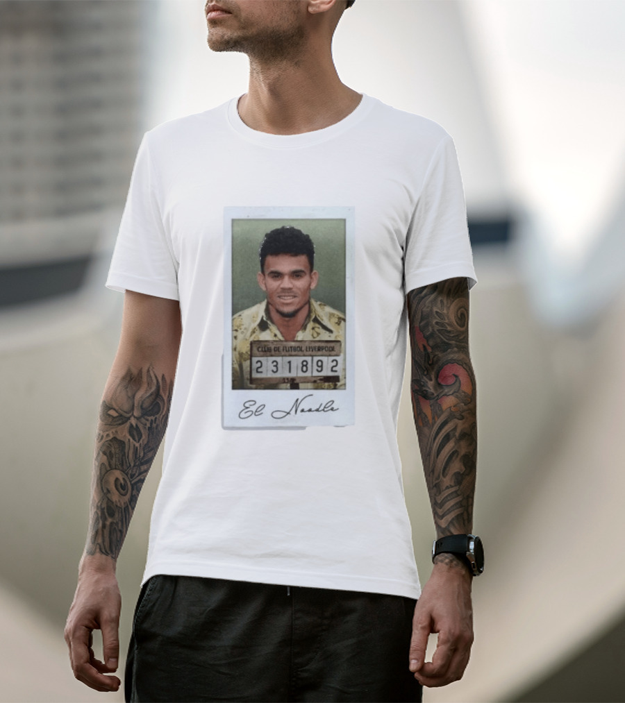 Luis Diaz El Noodle Club De Futbol Liverpool 231892 T-Shirt