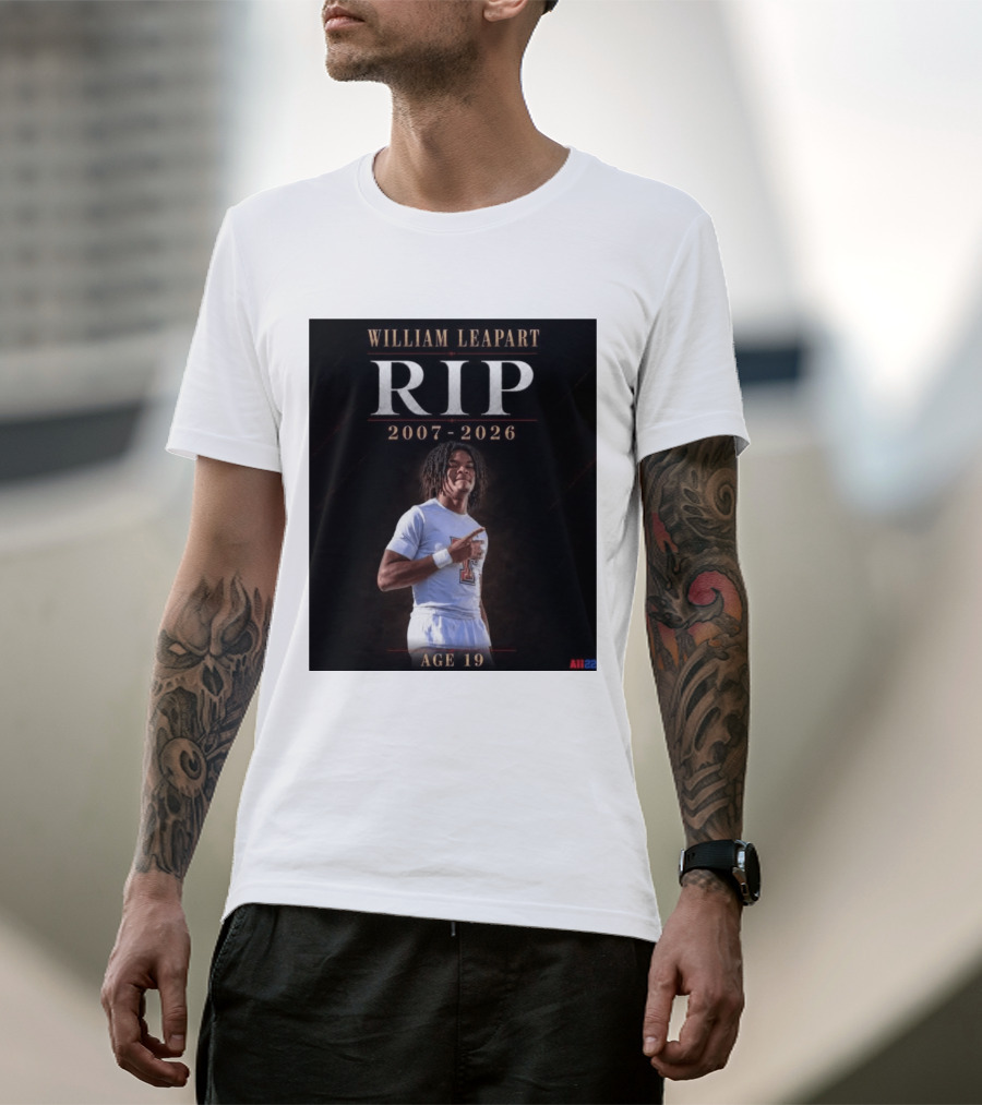 William Leapart RIP 2007 2026 Age 19 T-Shirt