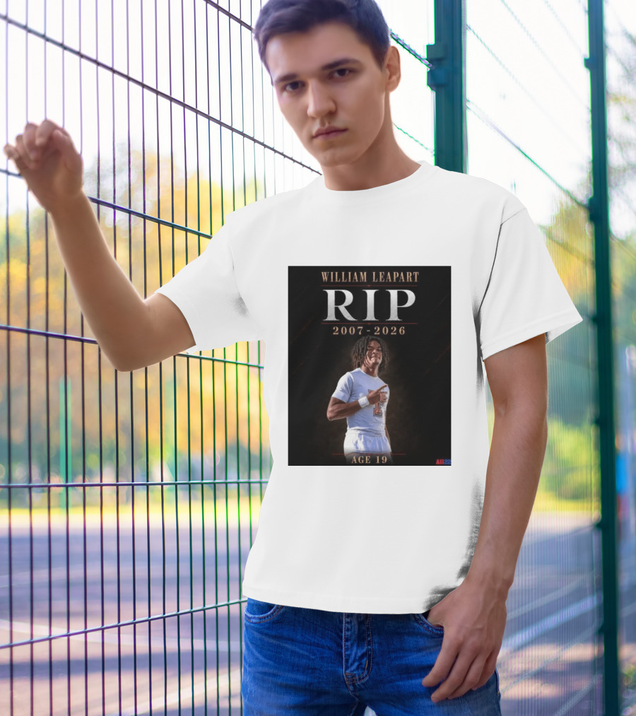 William Leapart RIP 2007 2026 Age 19 T-Shirt