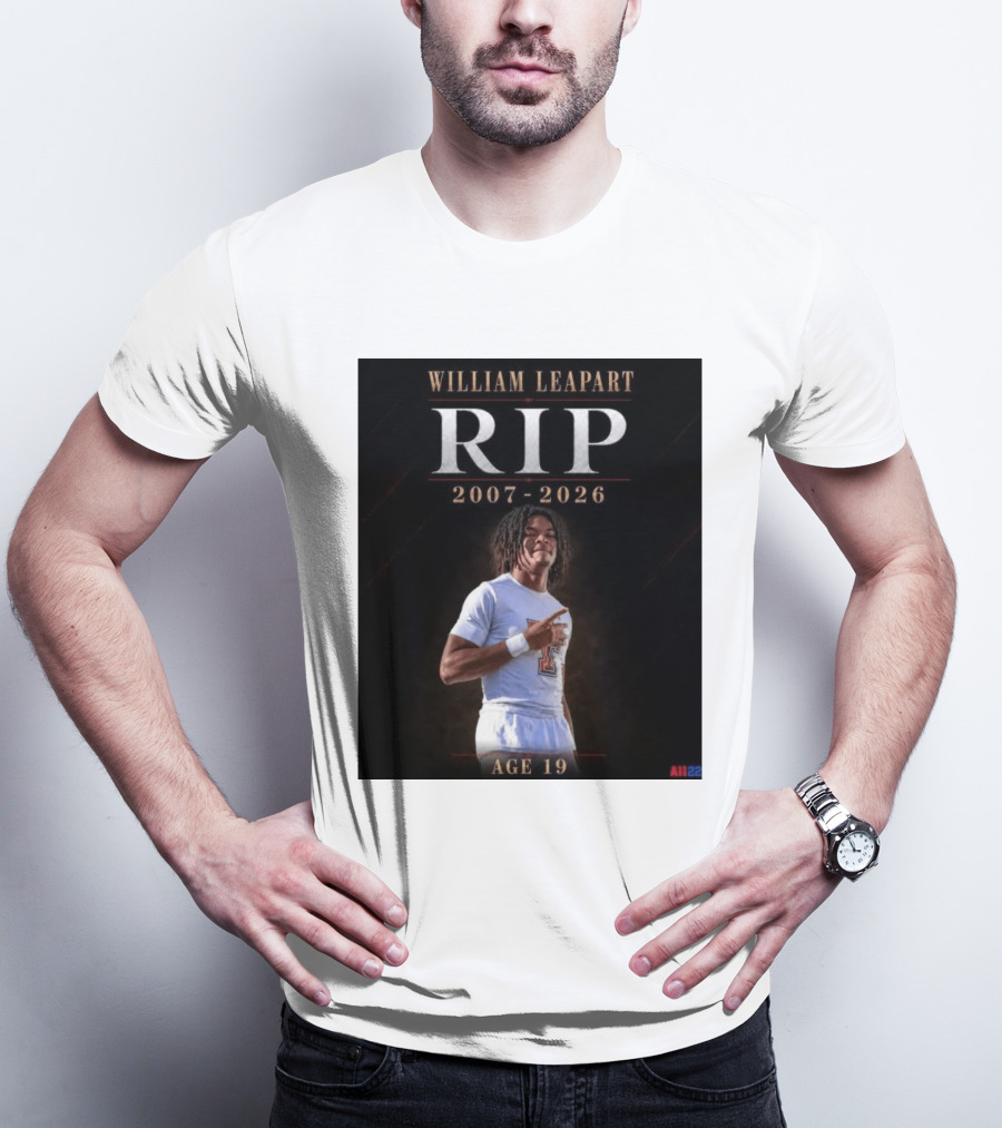 William Leapart RIP 2007 2026 Age 19 T-Shirt