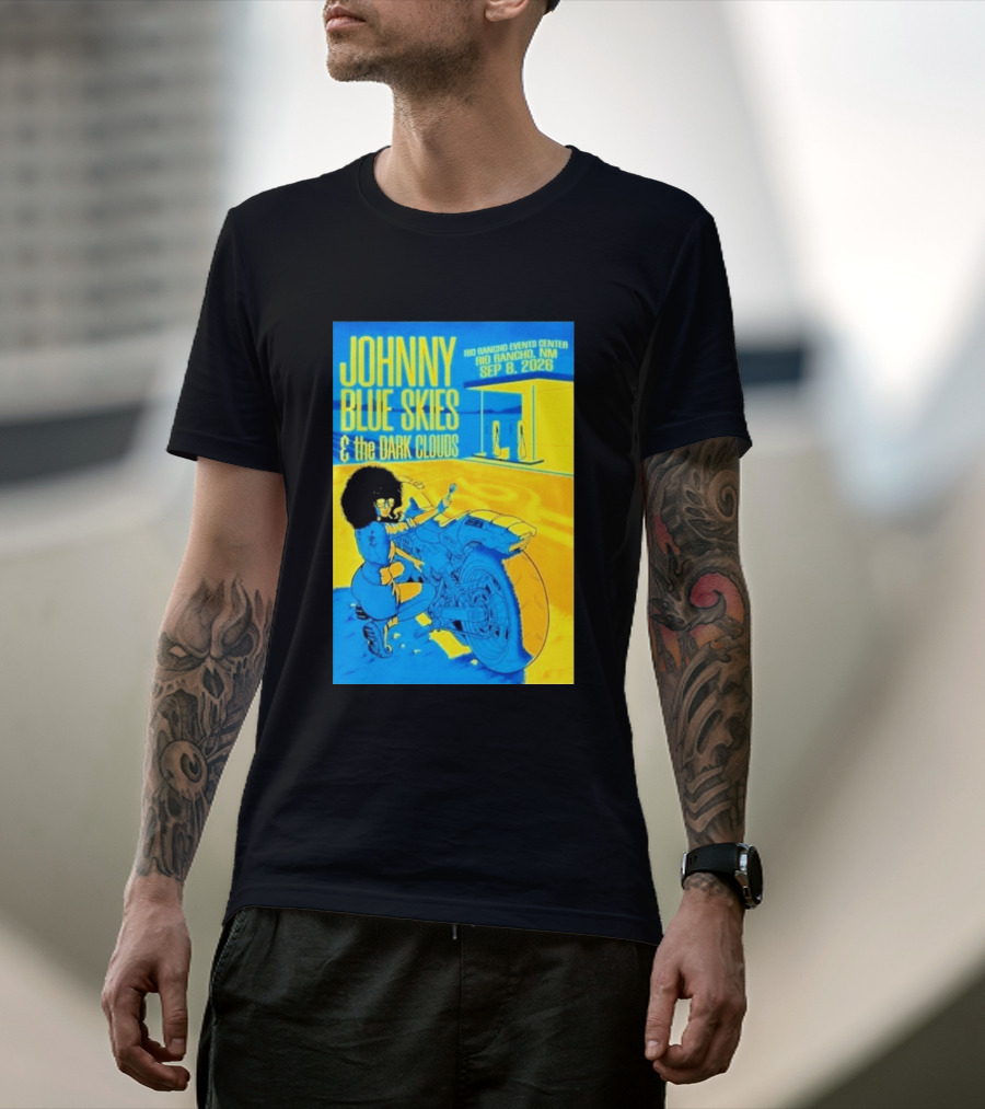 Johnny Blue Skies And The Dark Clouds Event Rio Rancho Events Center NM Sep 8 2026 T-Shirt