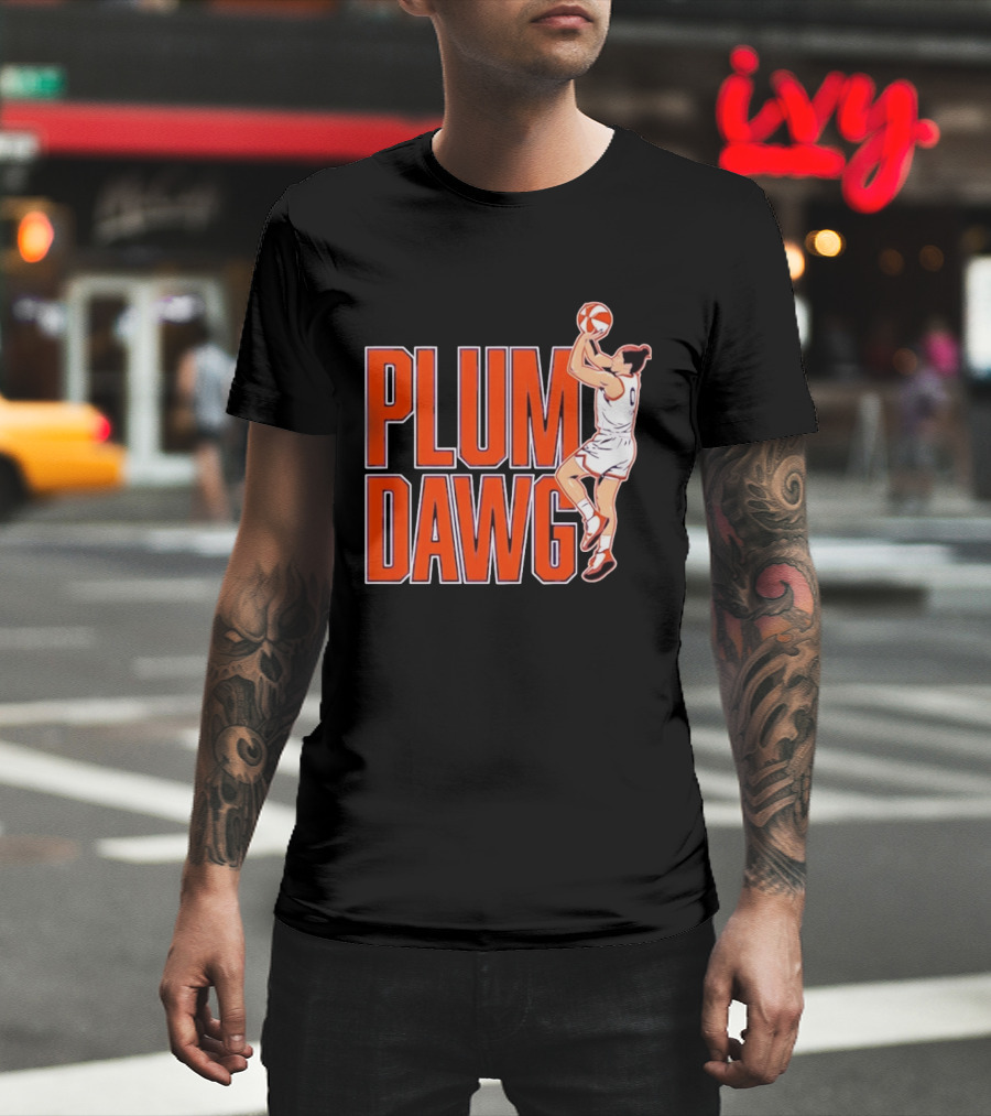 Kelsey Plum Dawg Las Vegas Aces WNBA Basketball Player T-Shirt