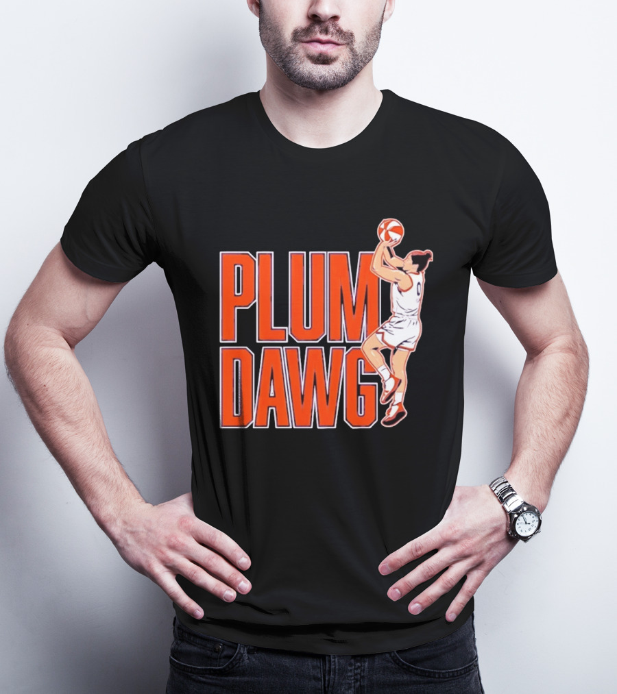 Kelsey Plum Dawg Las Vegas Aces WNBA Basketball Player T-Shirt