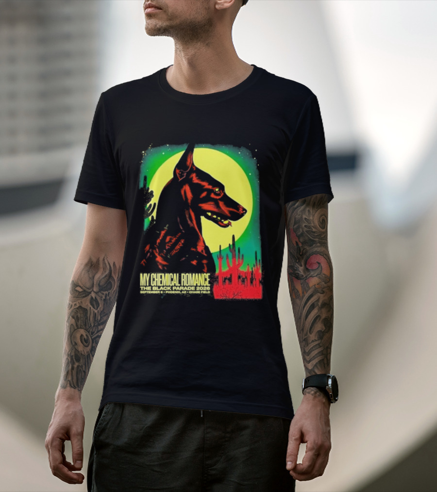 MCR My Chemical Romance Phoenix AZ Chase Field September 6 2026 T-Shirt