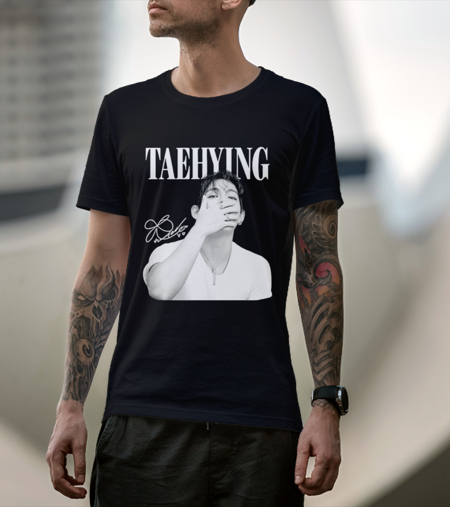 TAEHYUNG BTS V K Pop Fashion Style Signature T-Shirt