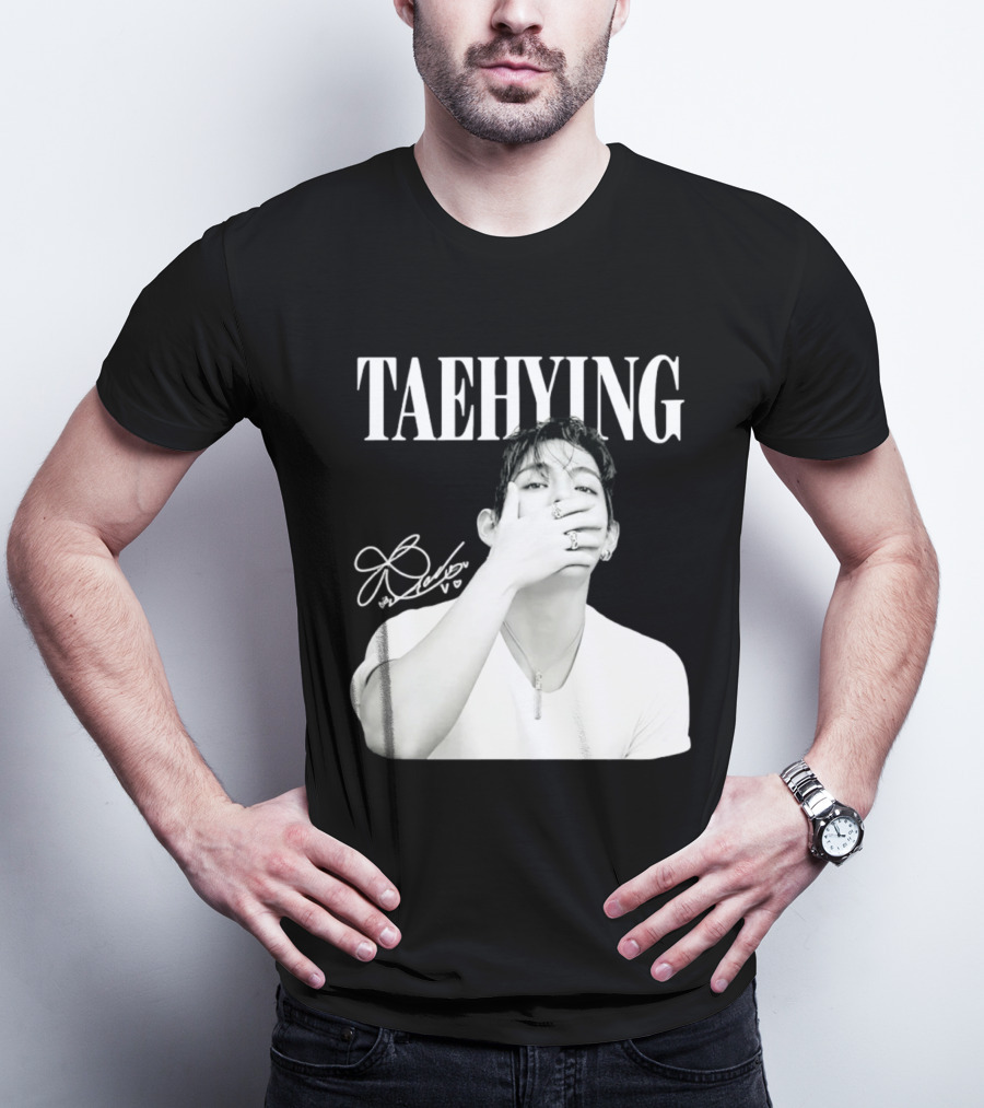 TAEHYUNG BTS V K Pop Fashion Style Signature T-Shirt