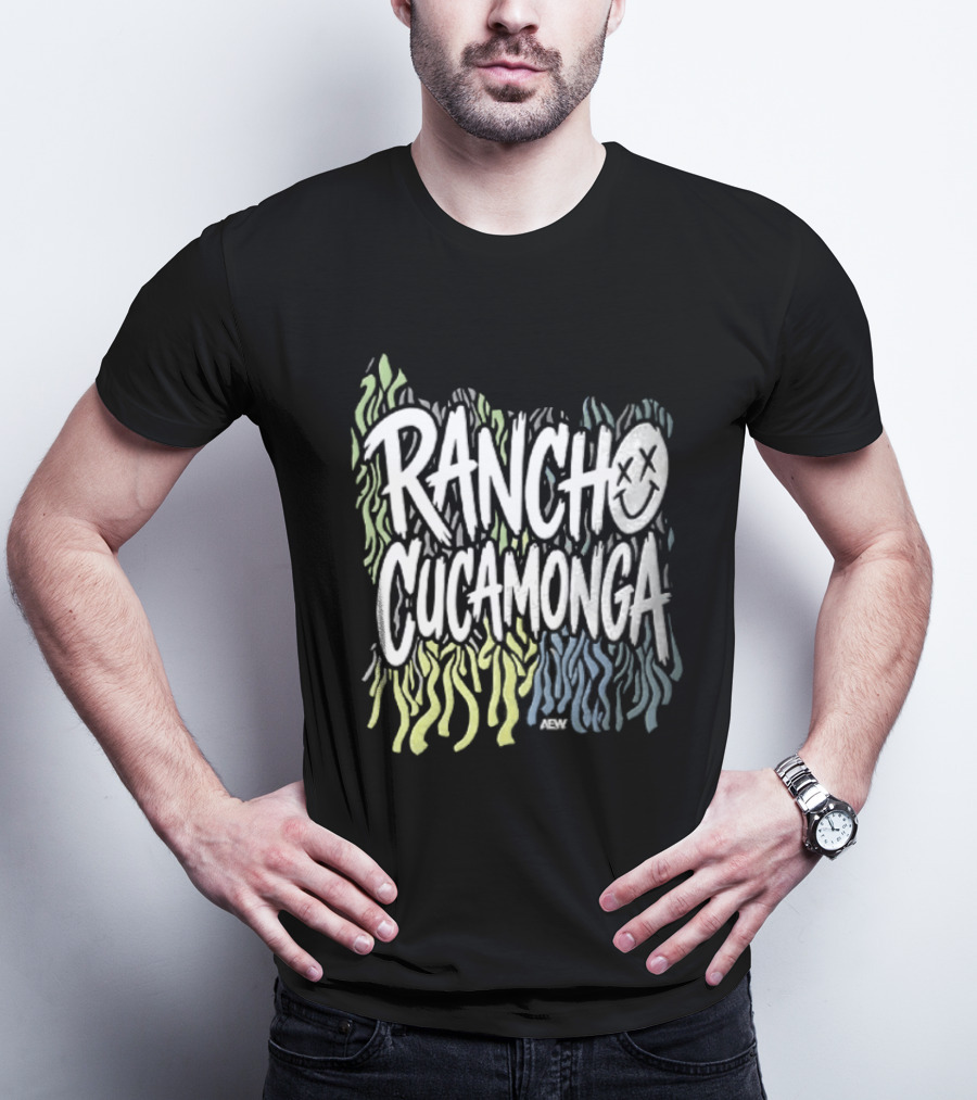 Rancho Cucamonga The Young Bucks AEW Wrestling Nick And Matt Jackson T-Shirt