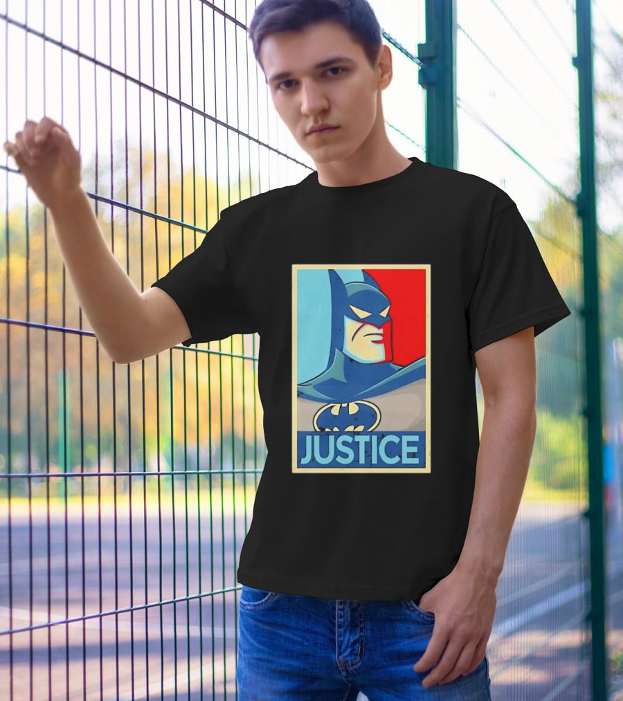 Justice Distressed Batman DC Comics T-Shirt