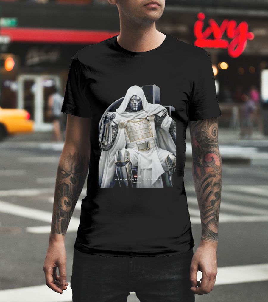 Doctor Doom Marvel Studios Apocalypse Is Coming 12172027 T-Shirt