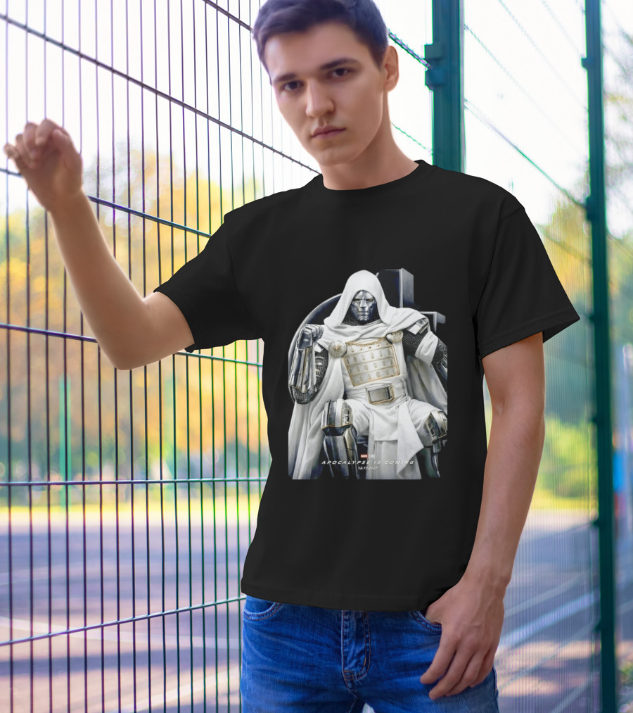Doctor Doom Marvel Studios Apocalypse Is Coming 12172027 T-Shirt
