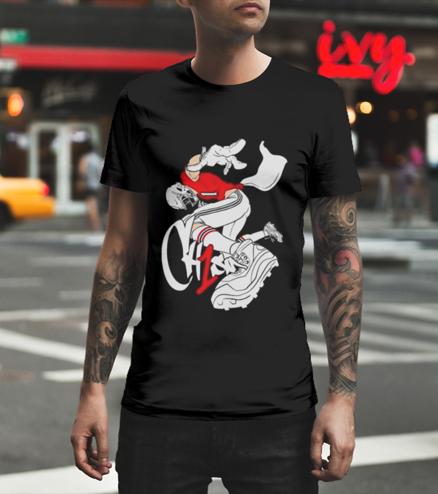 Drake Maye New England Patriots Number 1 T-Shirt