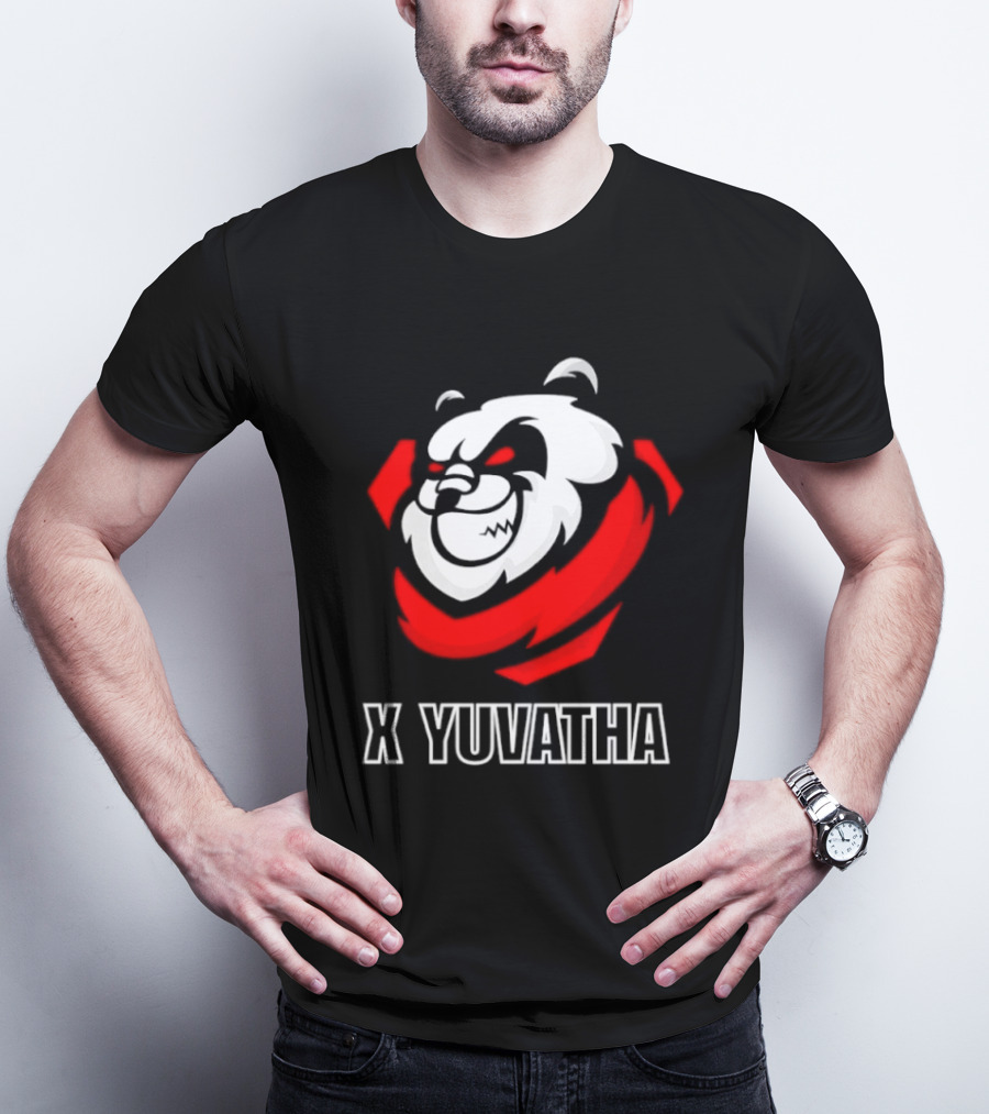X Yuvatha Panda Gaming Esports T-Shirt