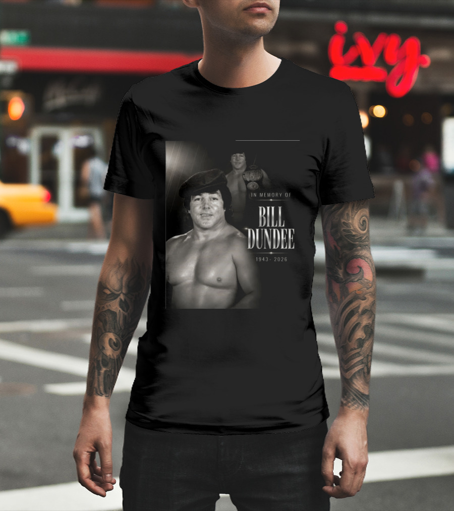 In Memory Of Bill Dundee 1943 2026 Wrestling Legend T-Shirt