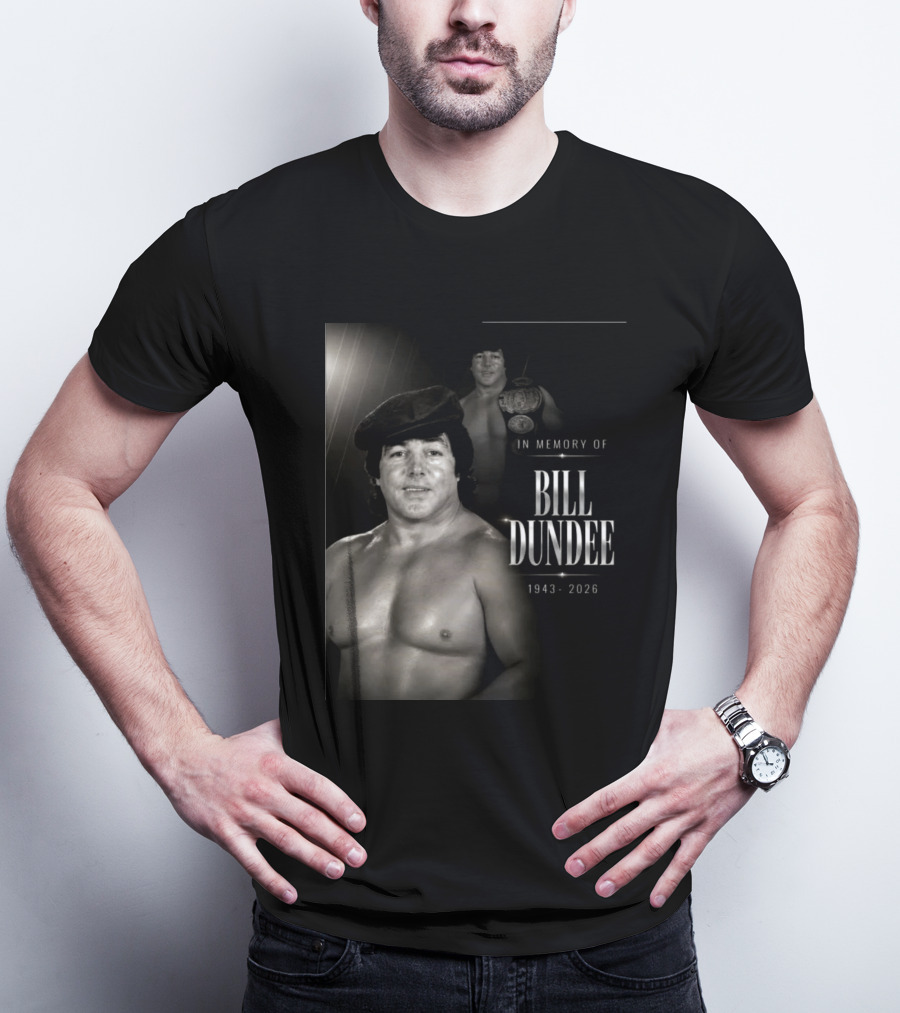 In Memory Of Bill Dundee 1943 2026 Wrestling Legend T-Shirt