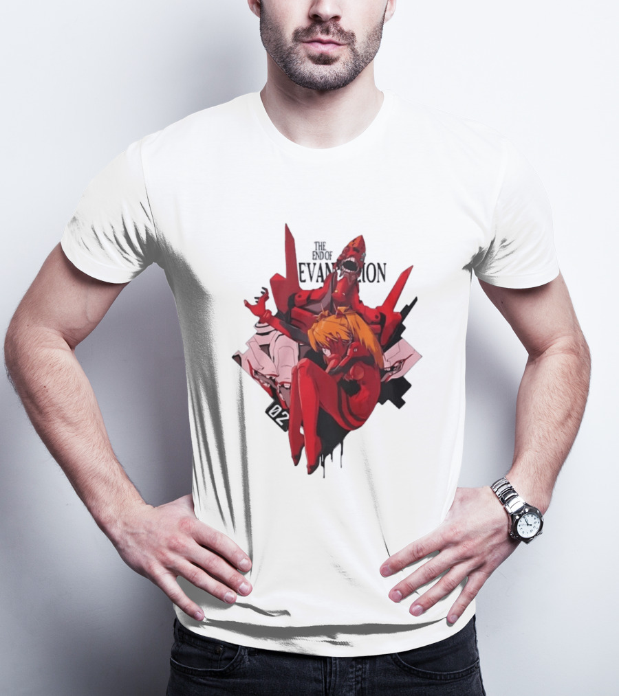 The End Of Evangelion Asuka Langley Soryu Eva Unit 02 T-Shirt