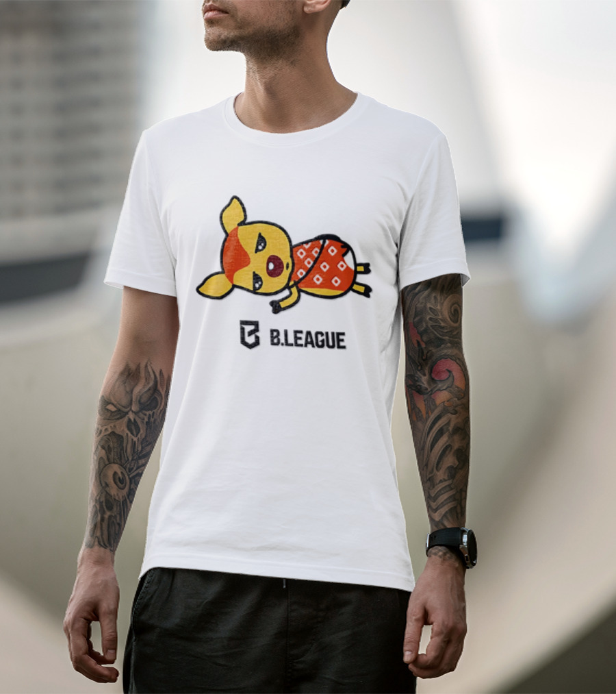 Fauna Animal Crossing Sleeping Character B.LEAGUE T-Shirt