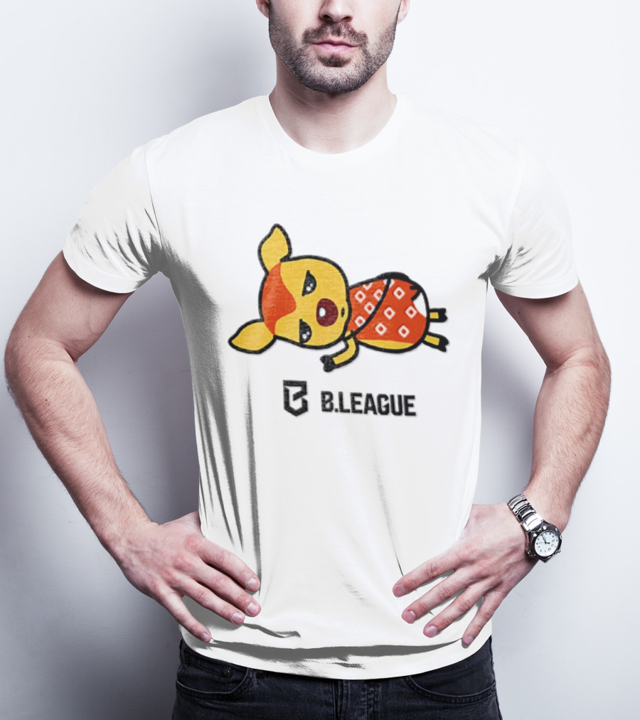 Fauna Animal Crossing Sleeping Character B.LEAGUE T-Shirt