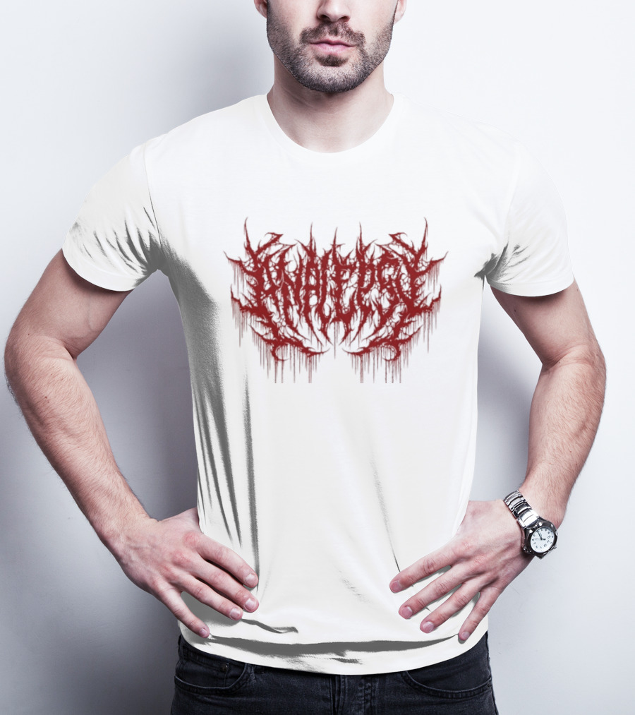 Miasma Records Analepsy Red Drip Graphic Exclusive T-Shirt