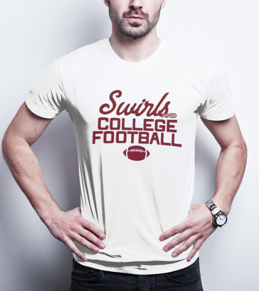 Oklahoma Sooners Swirls College Football T-Shirt
