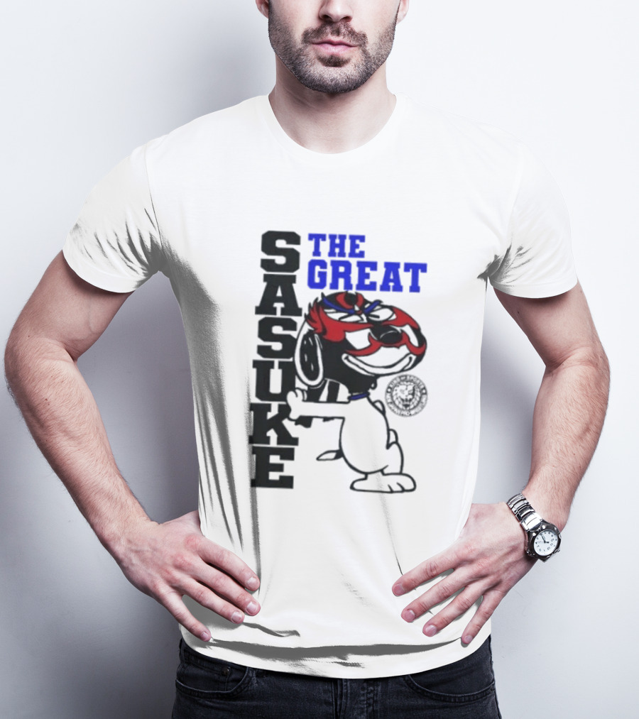 The Great Sasuke Snoopy New Japan Pro Wrestling T-Shirt