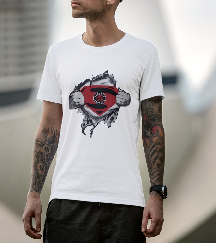 Toronto Raptors NBA Superman T-Shirt