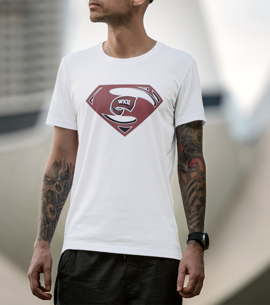 WKU Hilltoppers Western Kentucky University Superman T-Shirt