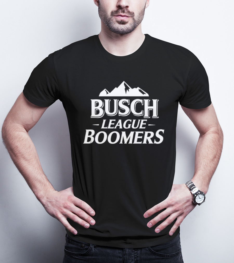 Busch League Boomers Mountain Beer T-Shirt