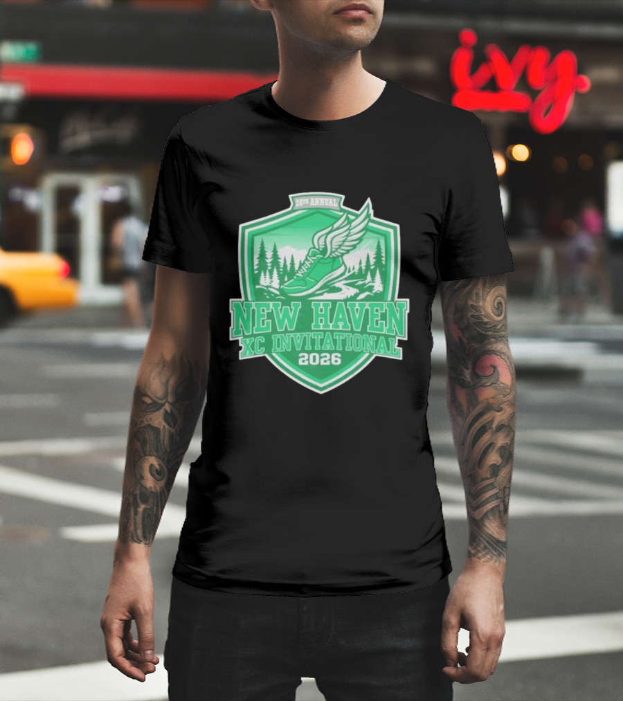 New Haven XC Invitational 2026 28th Annual Cross Country Event T-Shirt