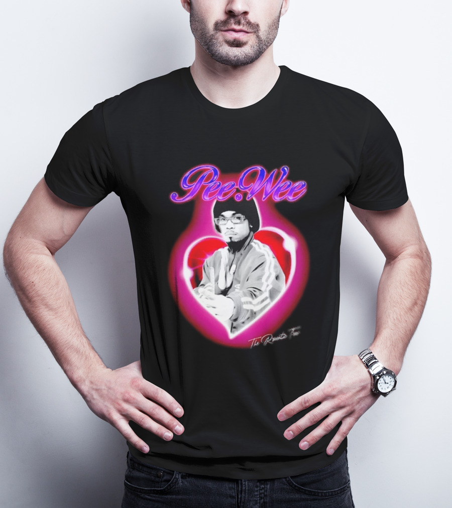 Pee Wee The Romantic Tour Heart Iconic Rap Hip Hop Artist T-Shirt