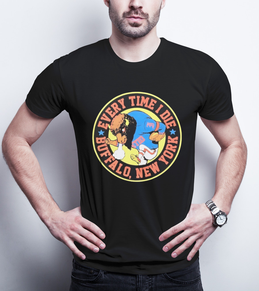 Every Time I Die Buffalo New York Football Buffalo Player T-Shirt