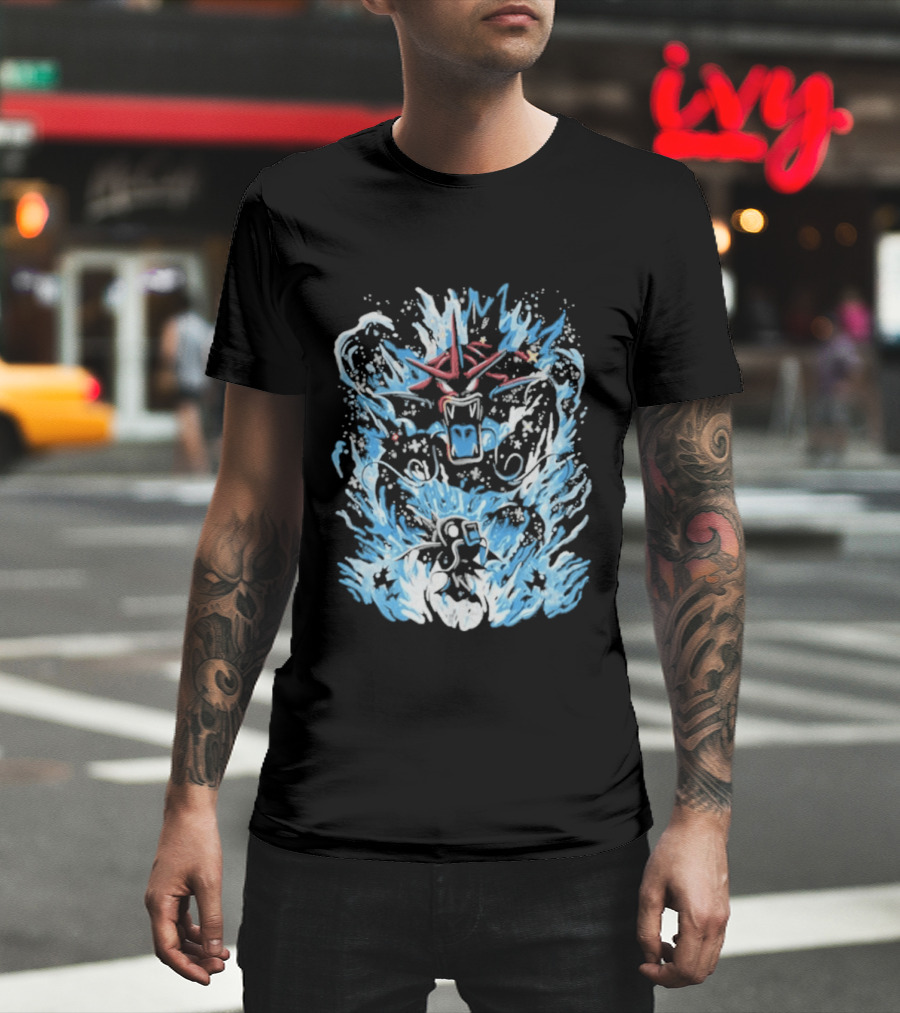 Shiny Rage Water Dragon Splash T-Shirt