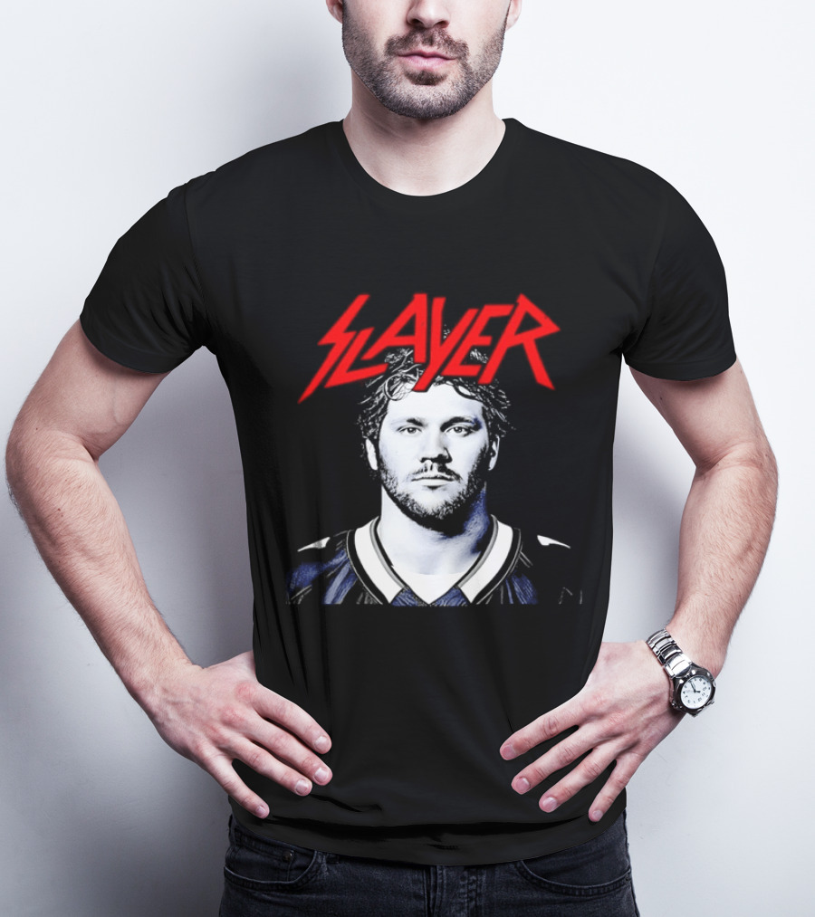 Josh Allen Slayer Buffalo Bills Fan Merchandise T-Shirt