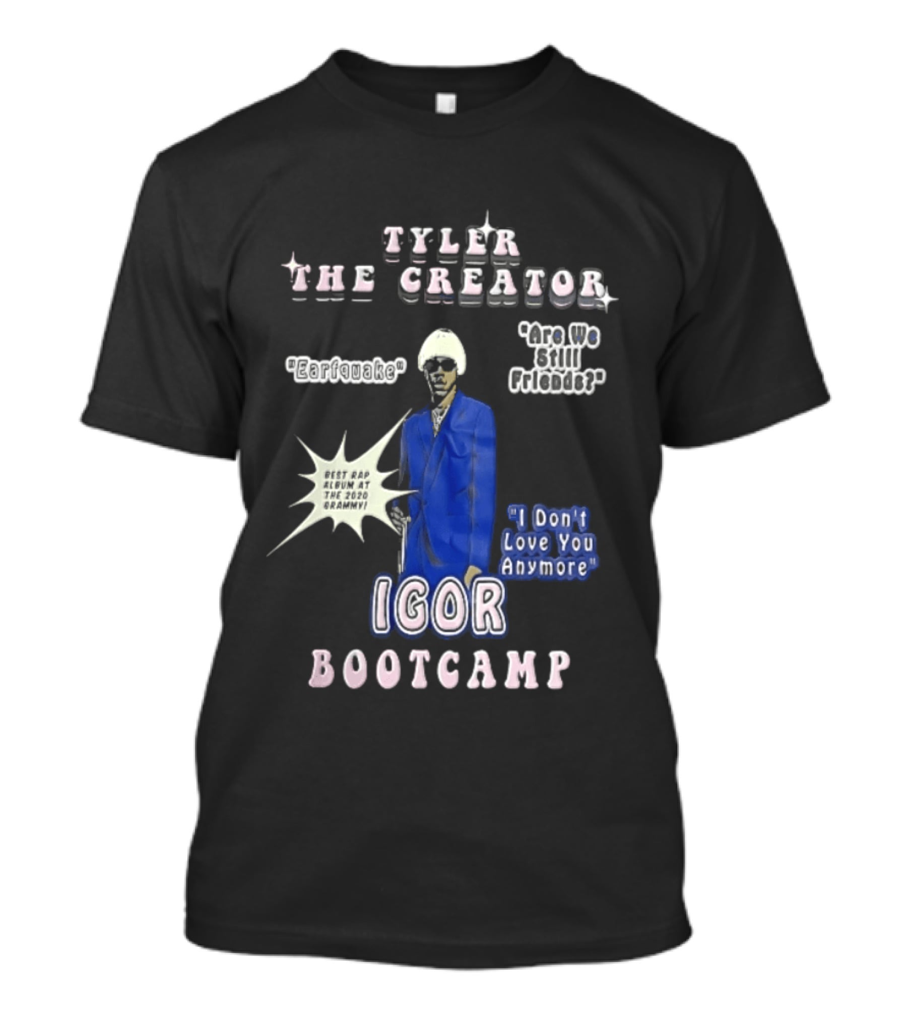 Tyler The Creator Igor Bootcamp Earfquake Are We Still Friends I Don't Love You Anymore Sunglasses Wig T-Shirt