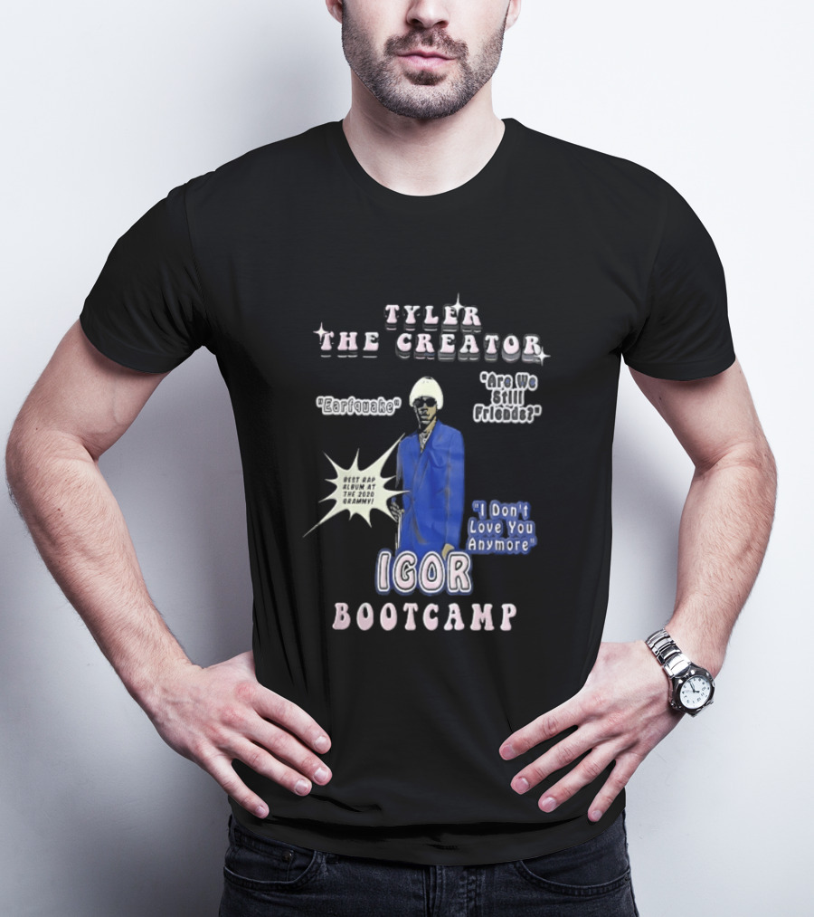 Tyler The Creator Igor Bootcamp Earfquake Are We Still Friends I Don't Love You Anymore Sunglasses Wig T-Shirt
