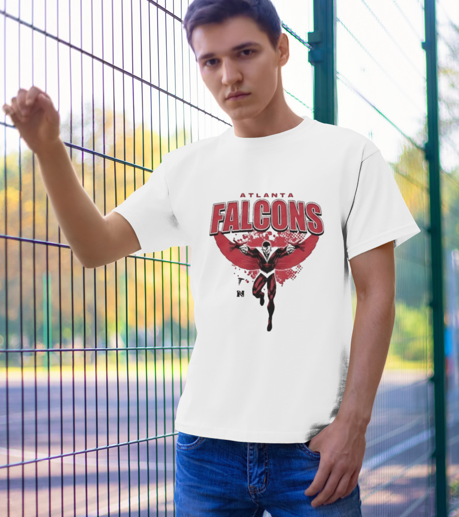 Atlanta Falcons Superhero T-Shirt