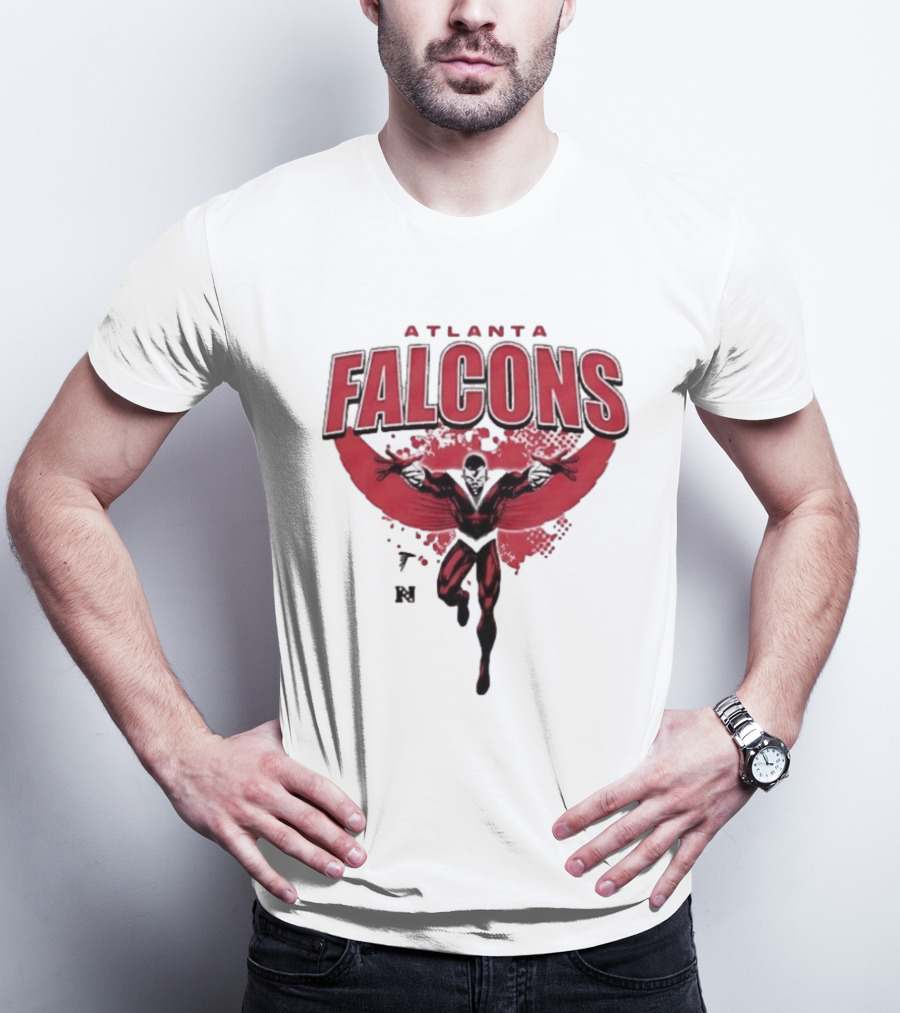 Atlanta Falcons Superhero T-Shirt