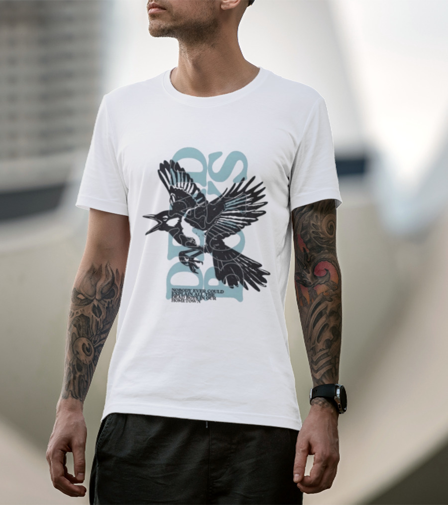 Dead Boys Nobody Ever Could Explain All The Dead Boys In Our Hometown Crow T-Shirt