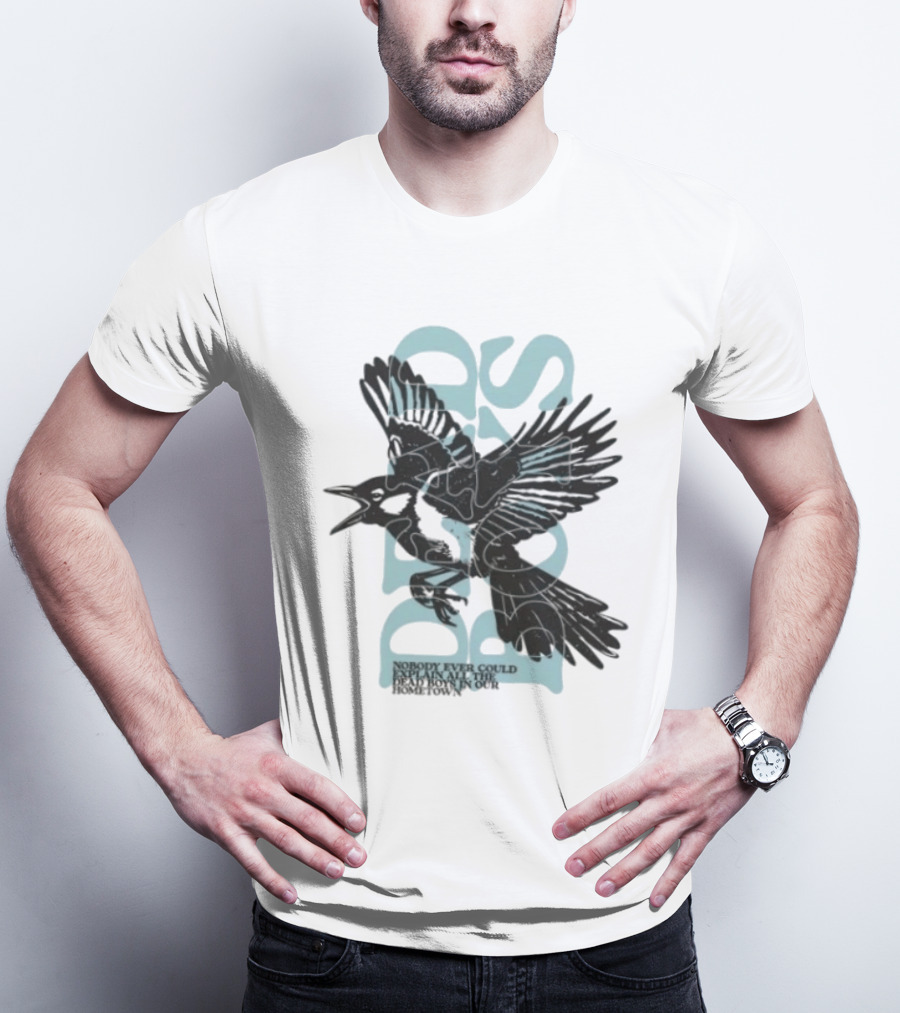 Dead Boys Nobody Ever Could Explain All The Dead Boys In Our Hometown Crow T-Shirt