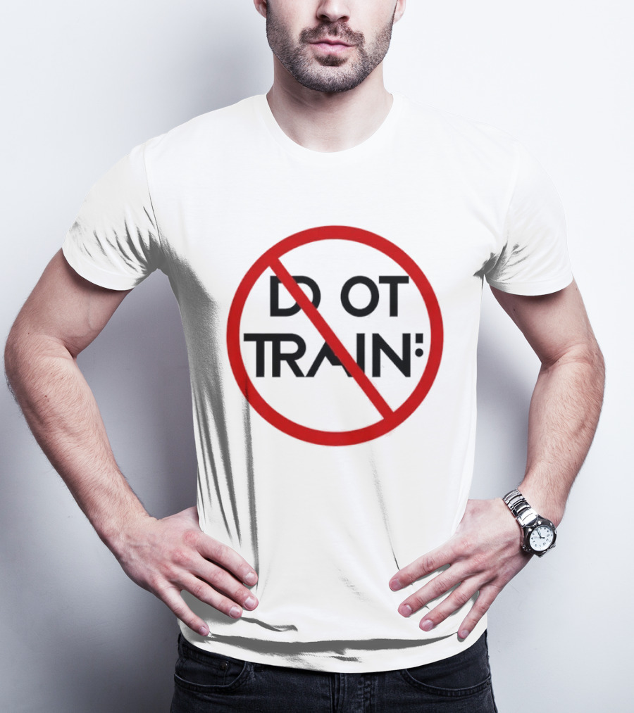 Do Not Train AI Artificial Intelligence Warning T-Shirt