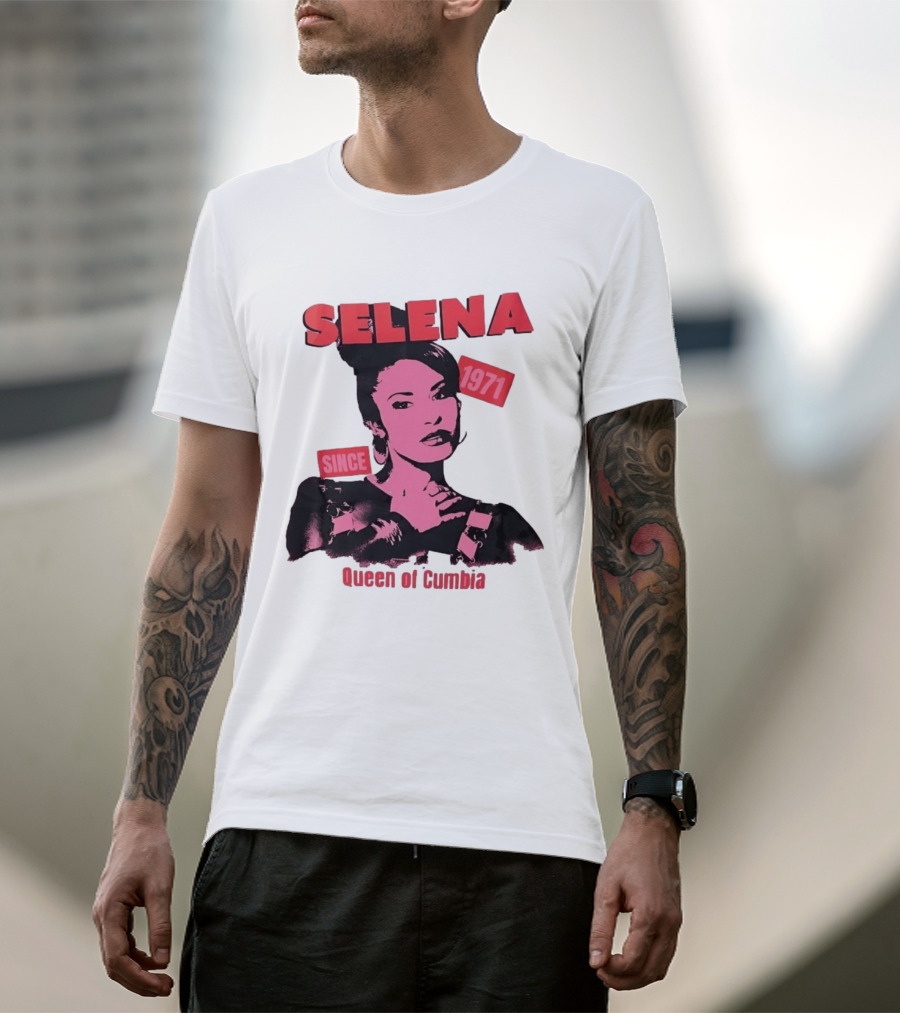 Selena 1971 Queen Of Cumbia Since Tejano Music Legend T-Shirt